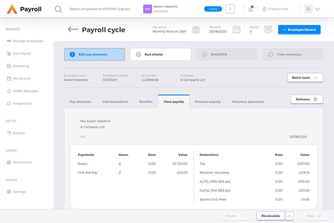 Payroll Software | HMRC-Recognised