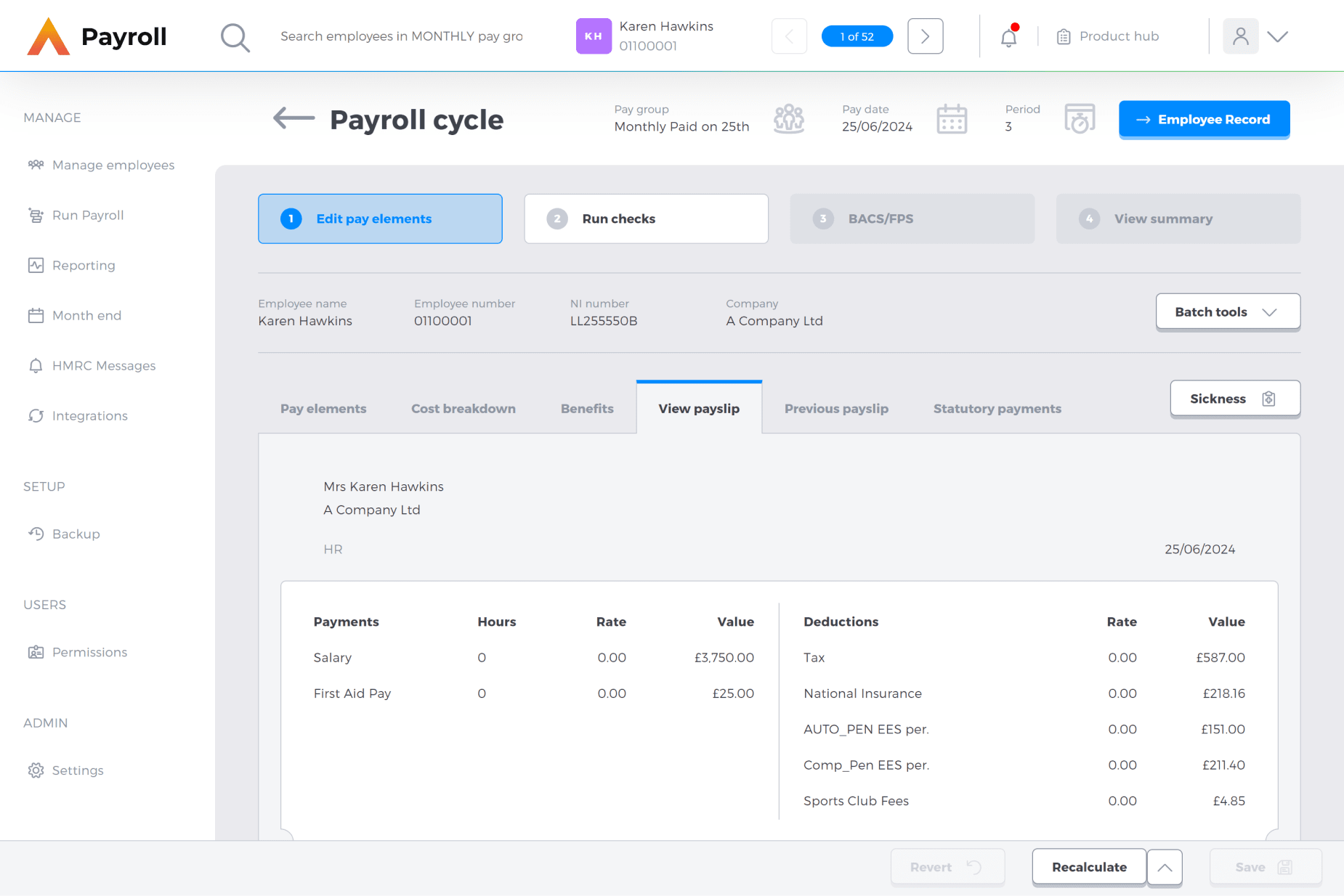 Payroll Software | HMRC-Recognised