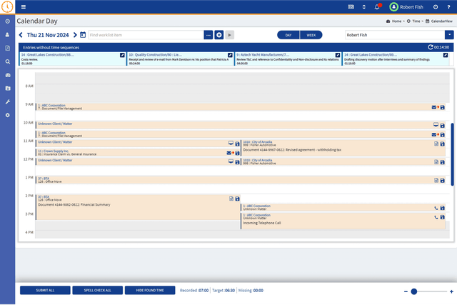 Time Capture | Legal Time Recording Software