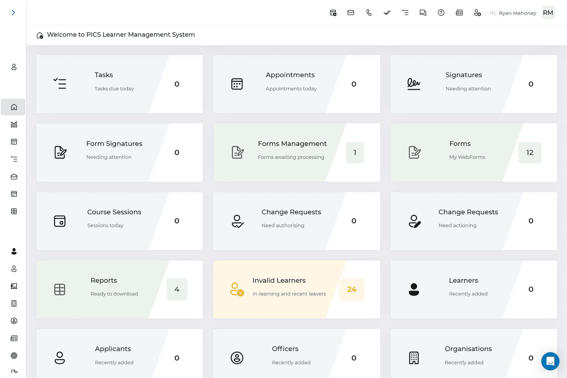 Learner Management System (LMS) | PICS