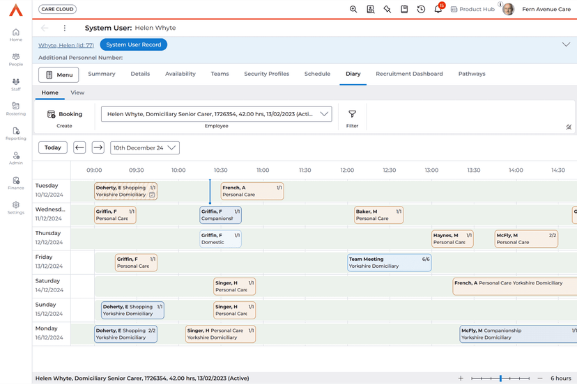 Care Rostering Software | Smart Staff Scheduling