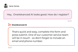 OneAdvanced AI for Business