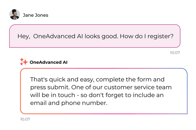 OneAdvanced AI