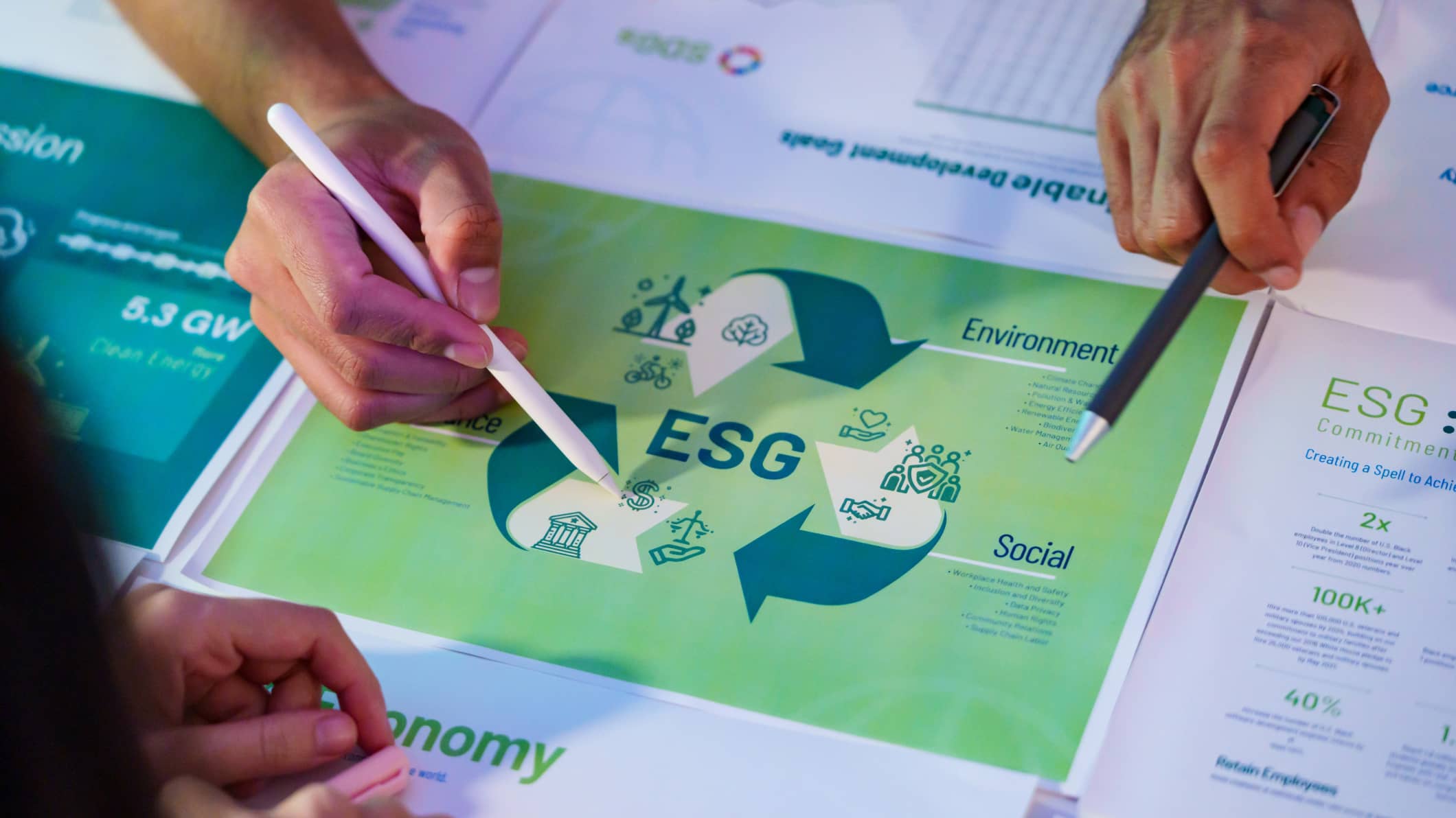 The role of ESG in achieving sustainable business growth