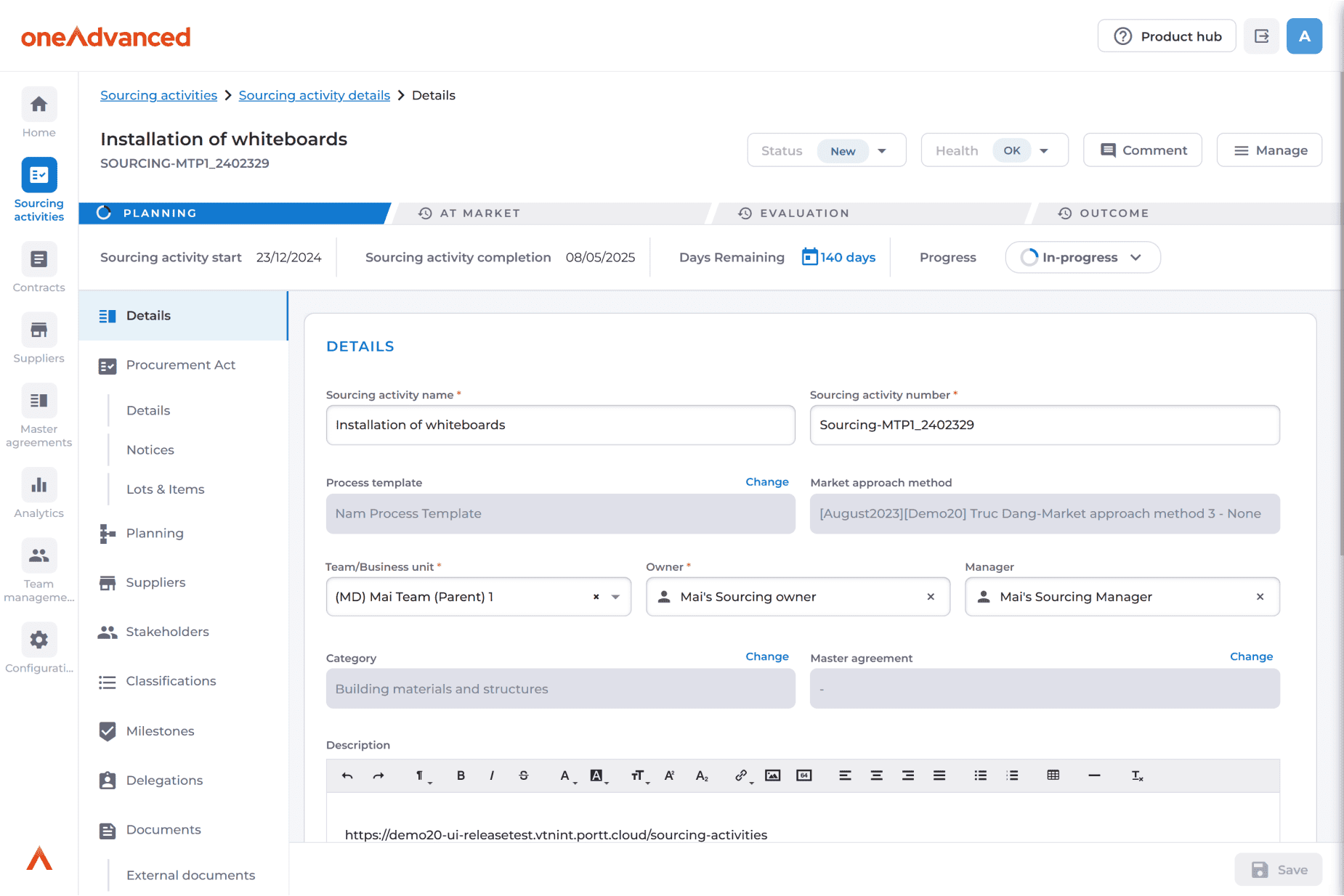 End-to-End Source to Contract Software