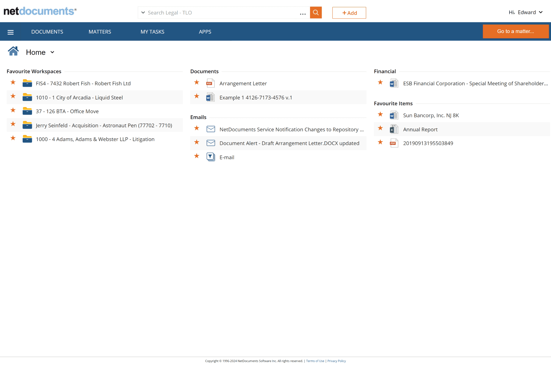NetDocuments | Legal Document Management Software