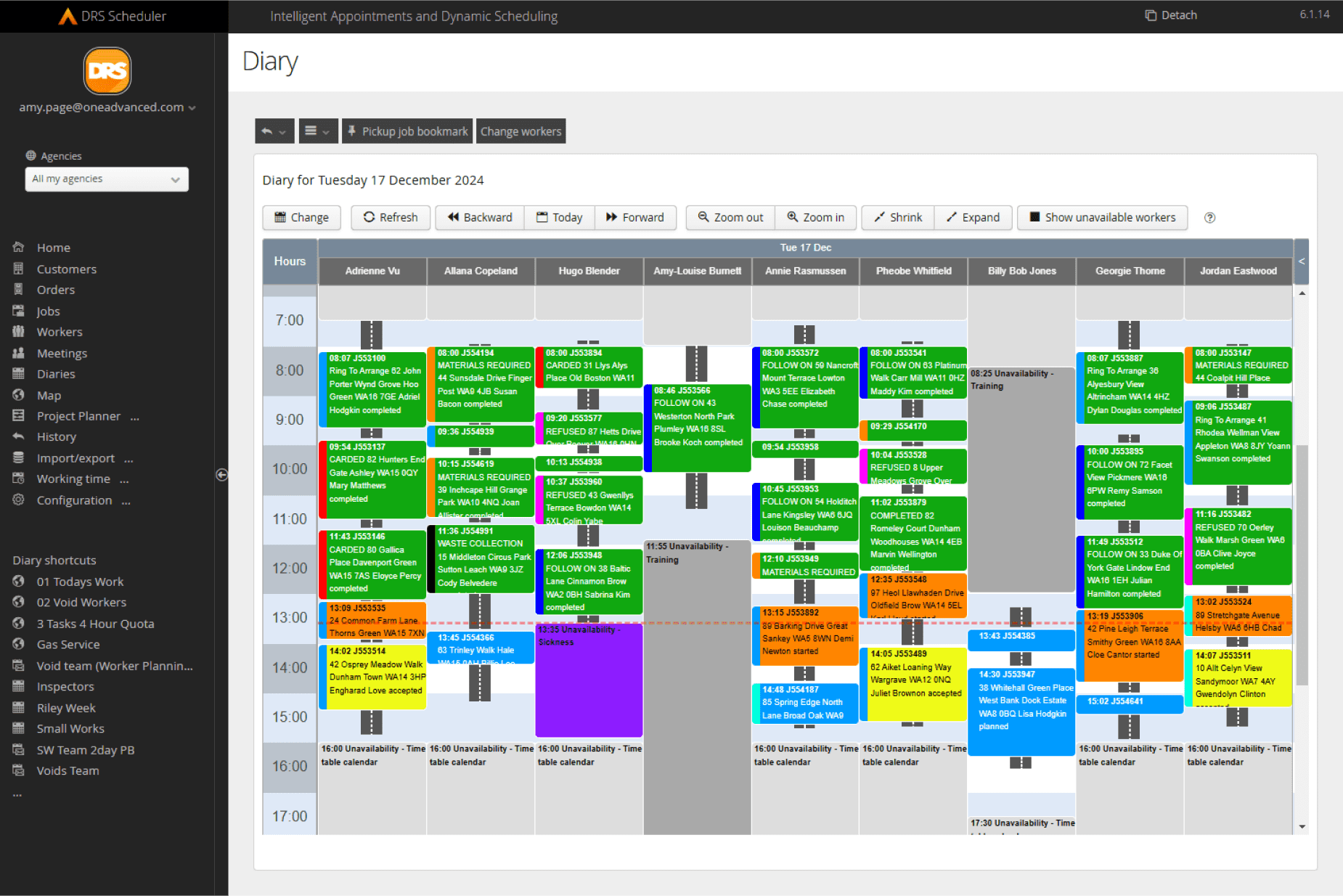 Dynamic Resource Scheduler | Resource Scheduling Software