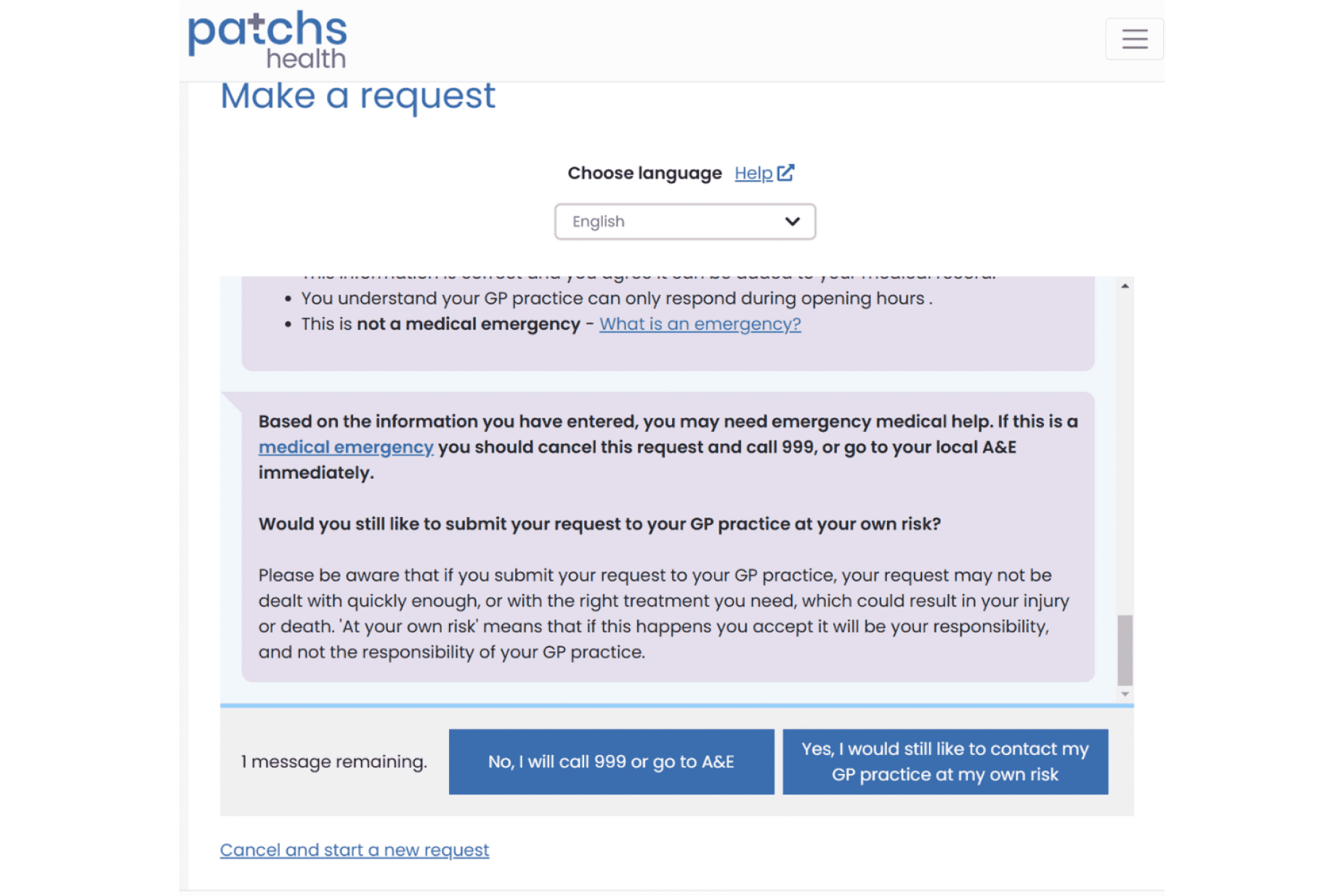 Online GP Consultation Software | Patchs